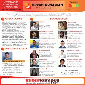 Bryan Gunawan Project - KabarKampus.com